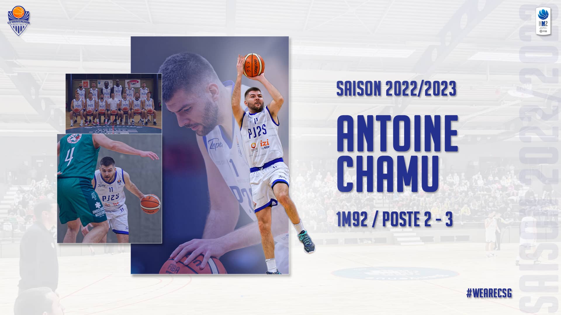 🚨 EFFECTIF NM2 🚨 - CS Gravenchon Basket